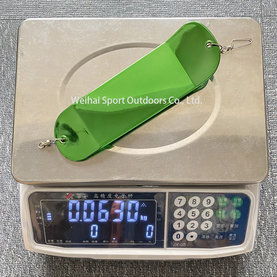 Salmon Luminous Chrome Plated Flasher Boards for Trolling