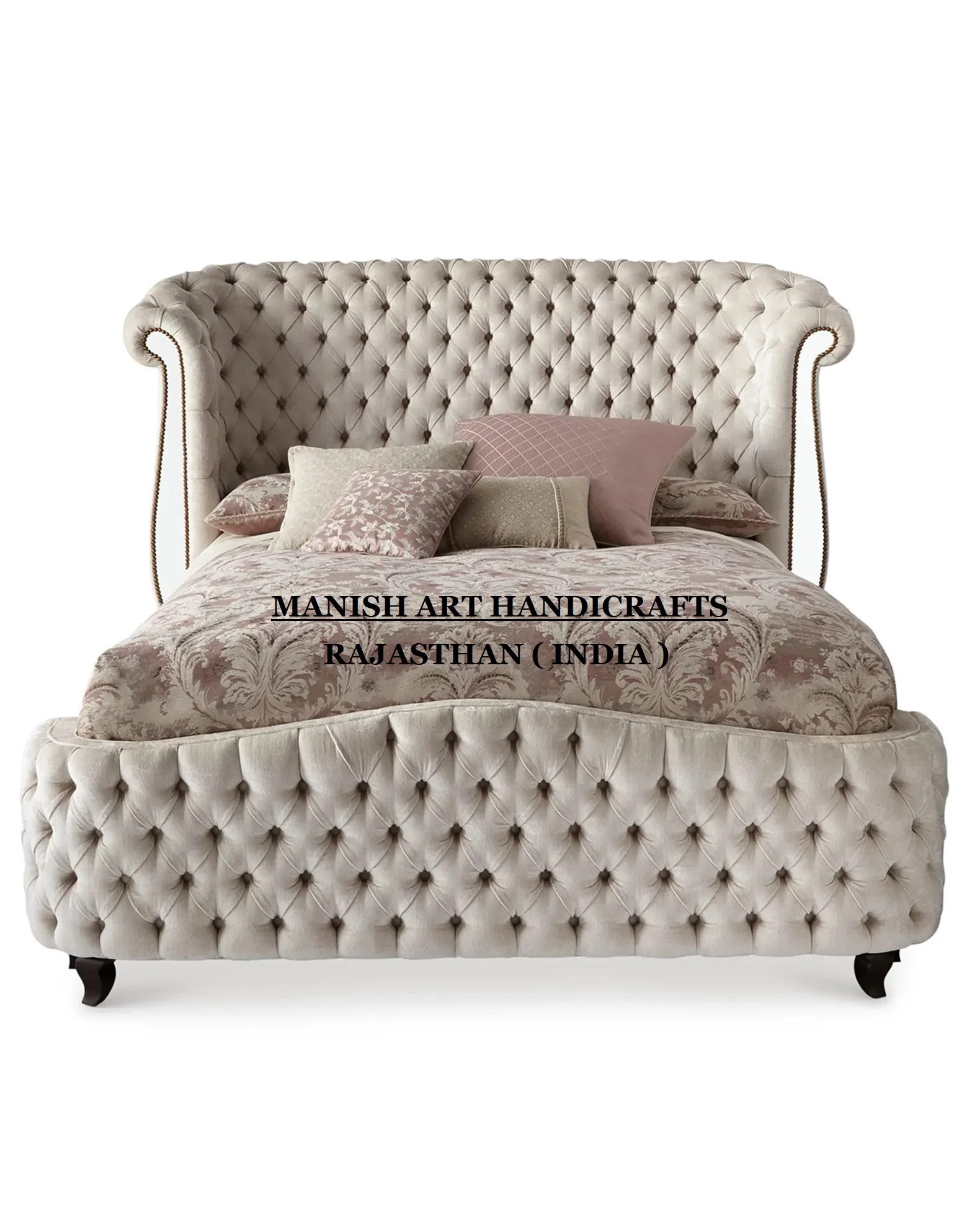 Wholesale High Quality Modern Luxury Antique Royal Bed Furniture Bed