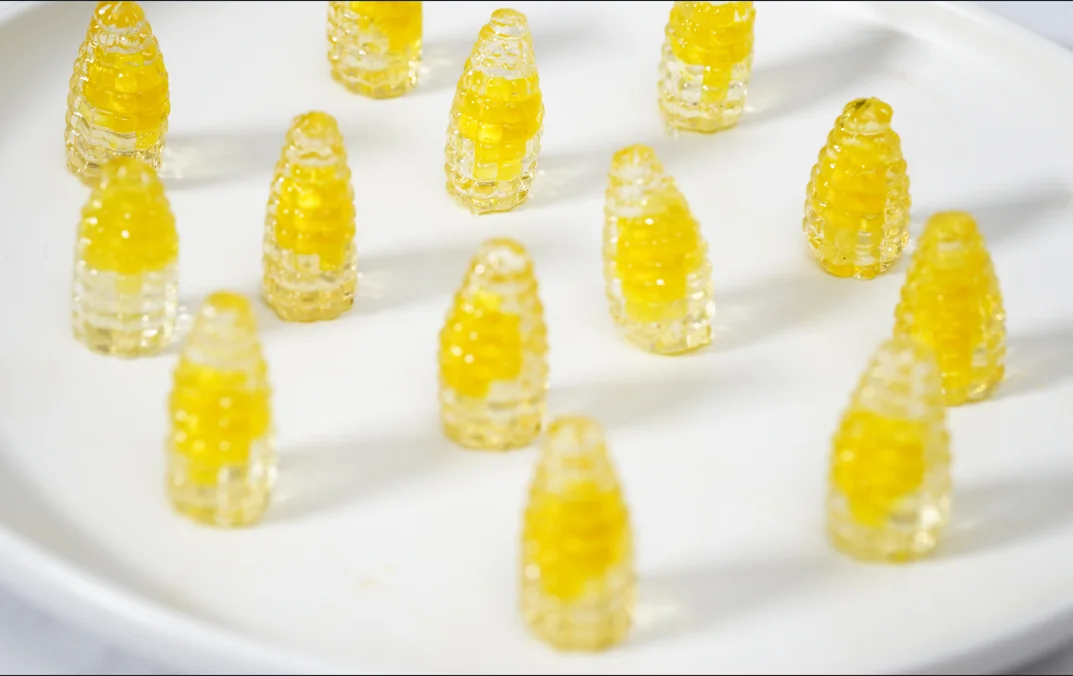 Gummy Yellow Corn Flavor From Natural Fresh Fruits For Kids Made In ...