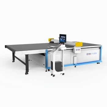 Automatic T-shirt Cutting Digital Cloth Fabric Cnc Knife Cutting ...
