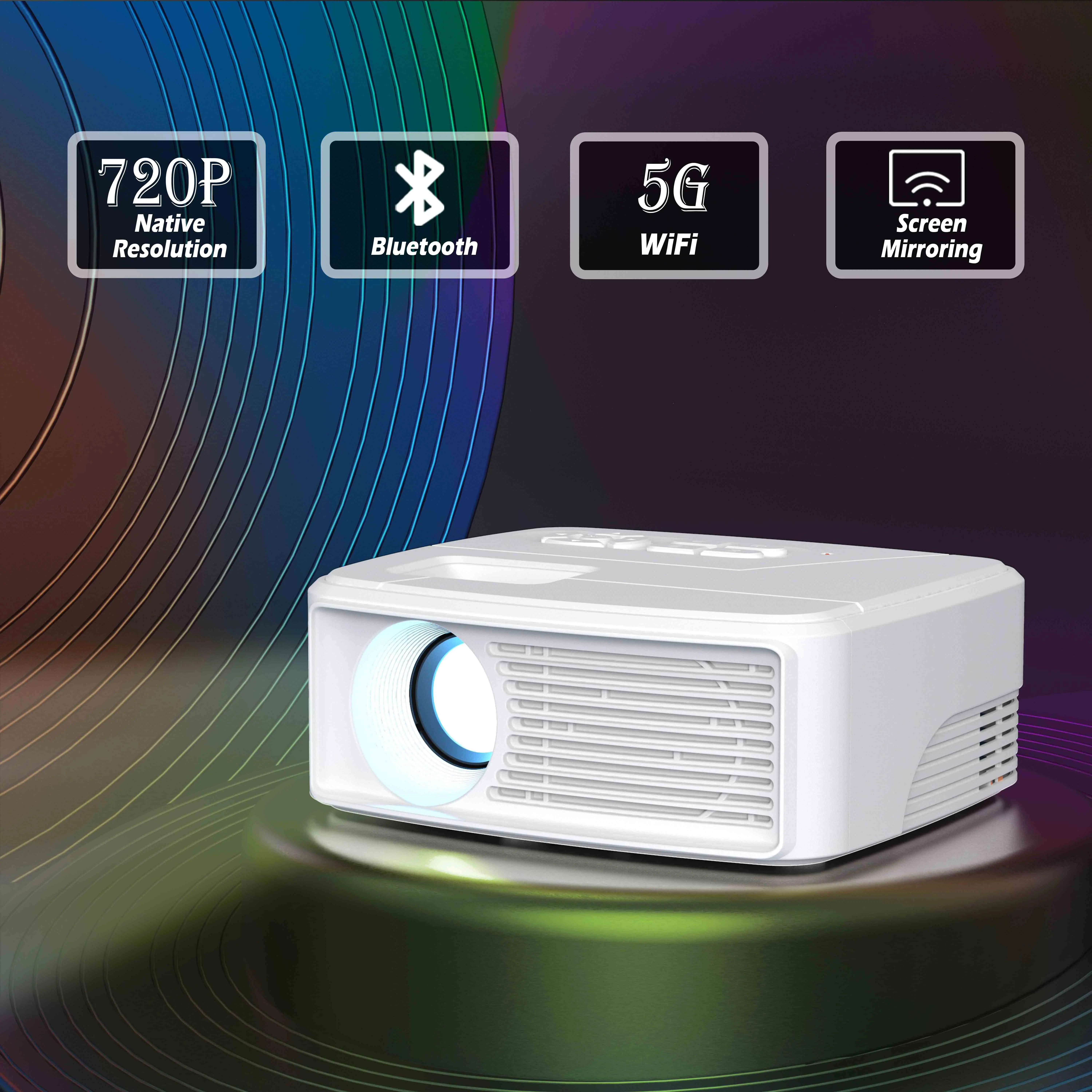 High Definition 720p Portable Projector Factory Price Movie On Usb ...