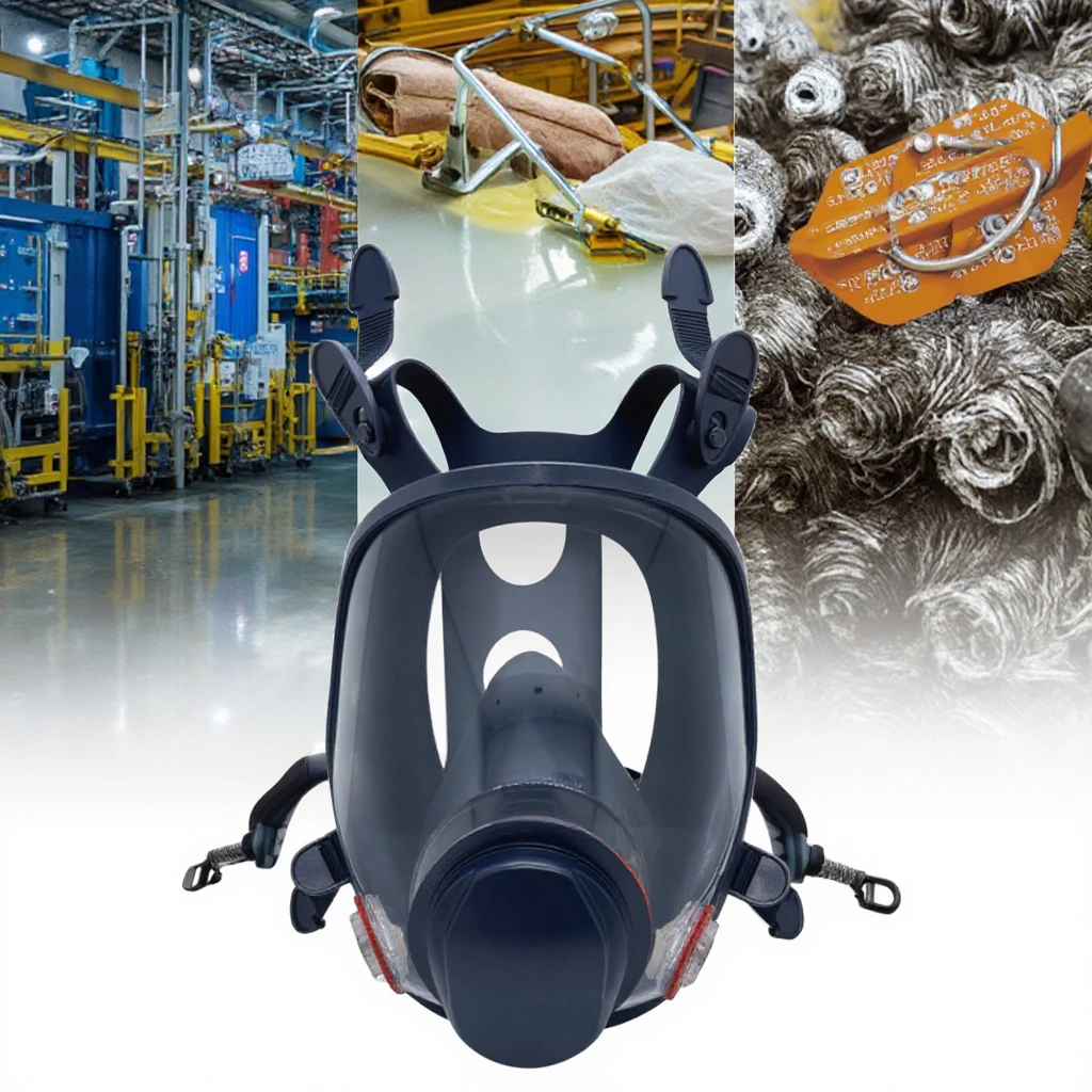 Alibaba.com: Industrial Silicone Chemical Respirator Safety Mask ...