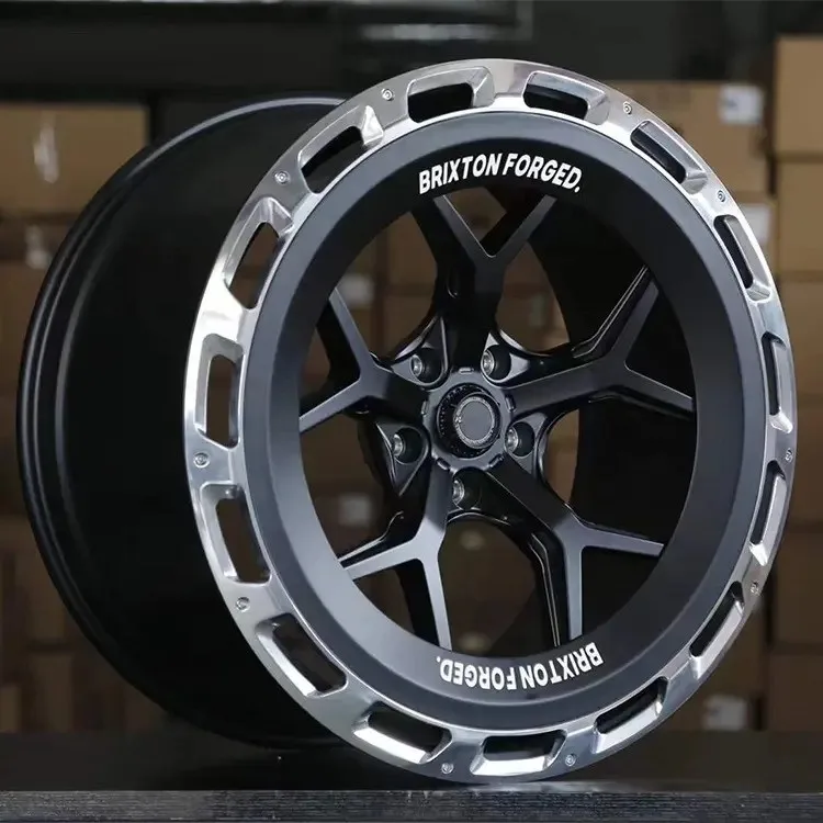 Polished With Carbon Fibre Wheels Blade Spoke Design Forged Rims In ...