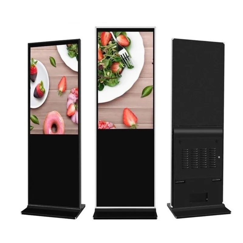 32/49/55 Inch Full LED HD floor stand digital signage media player ...