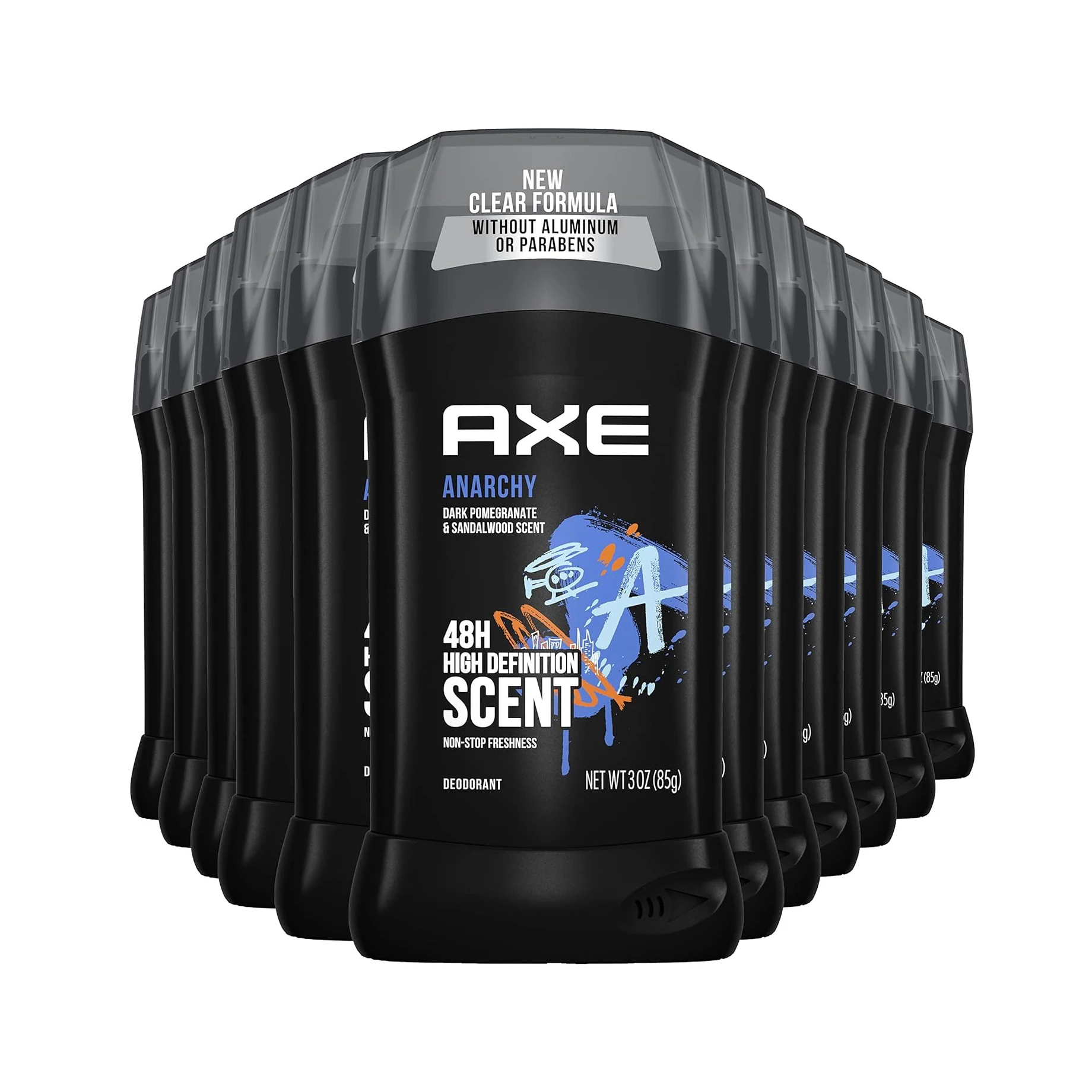 Anti Transparent Axe Anarchy Antiperspirant Stick Body Spray For Men ...
