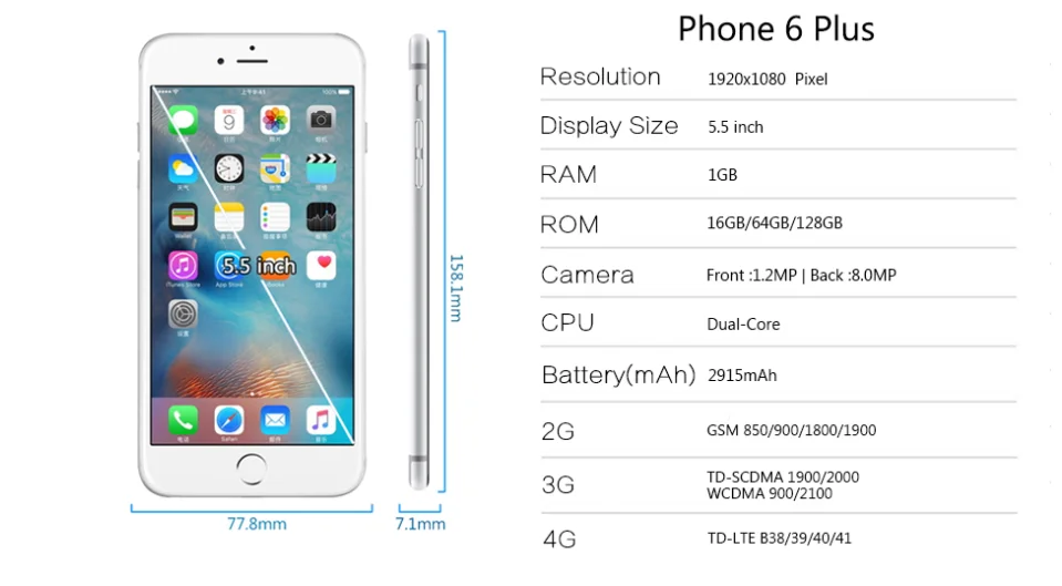 Cheap Wholesale Used Cell Phone For I6 6 Plus 7 7s 7 Plus 8 8plus X Xr ...