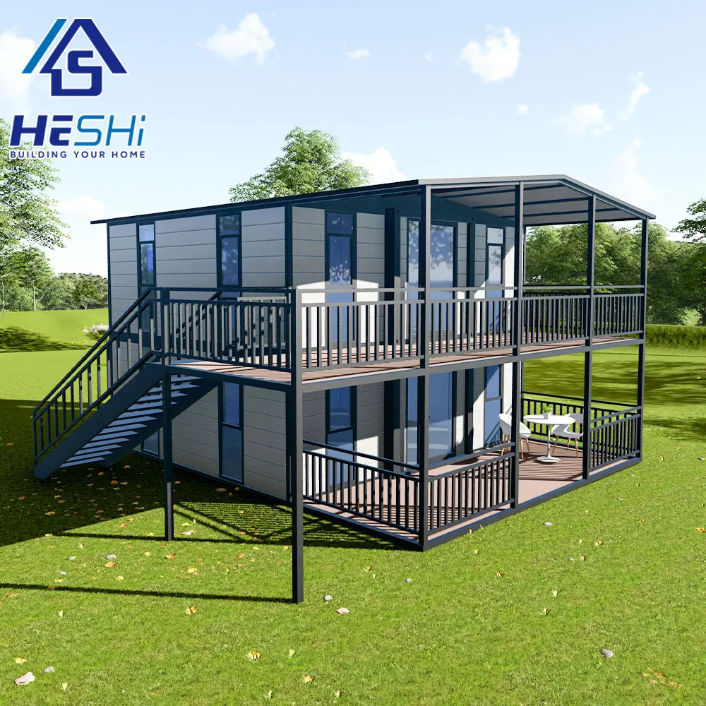 Luxury Prefabricated Houses - Trailer Integrated Containers