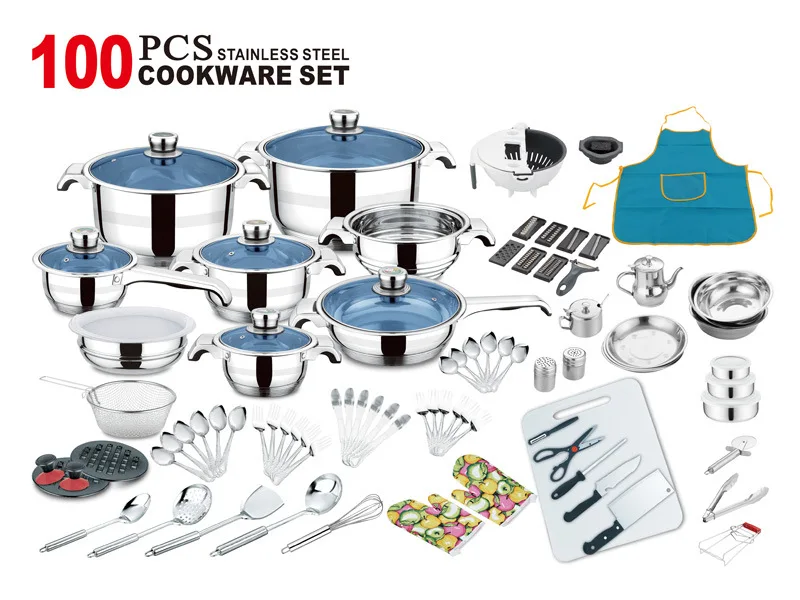 Kitchen Stock Pot Customize Kitchen Utensils Cooking Pots Set Kitchen ...