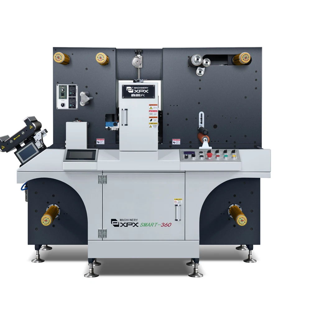 Smart-360 Label Intermittent Die Cutter Machine/ Semi Rotary Die ...