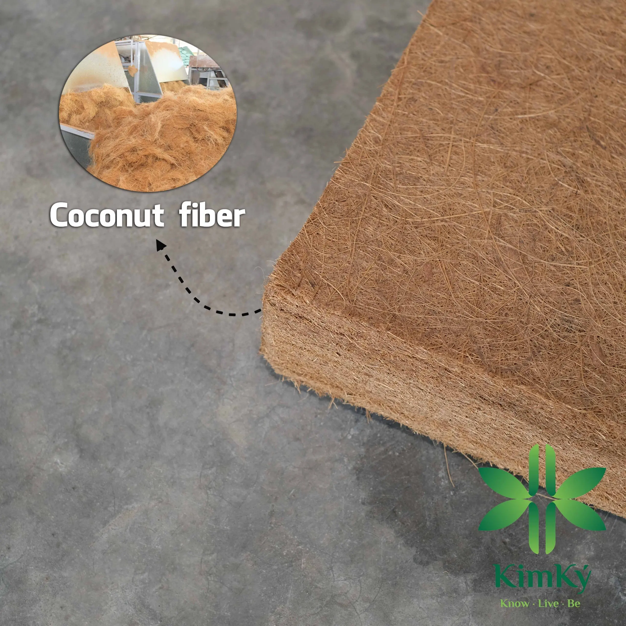 Coco Creative Item Coconut Coir Brick/ Fiber Floor Bricks Size 48 X 48 ...