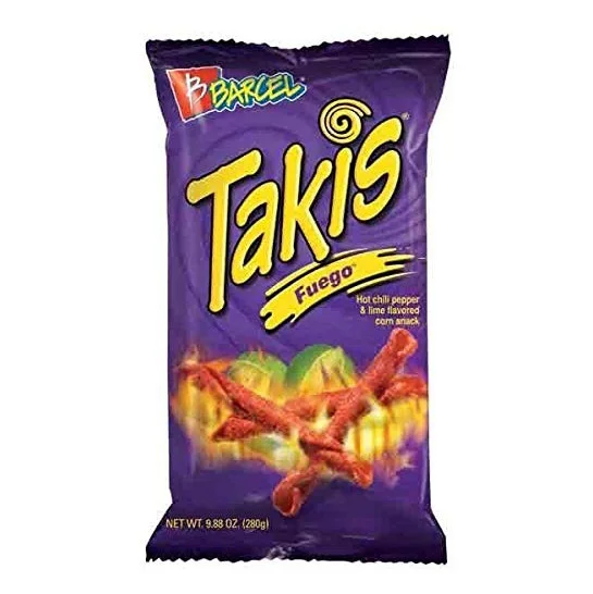 Takis Rolled Tortilla Chips / Takis Fuego Snack / Takis Blue Heat - Buy ...