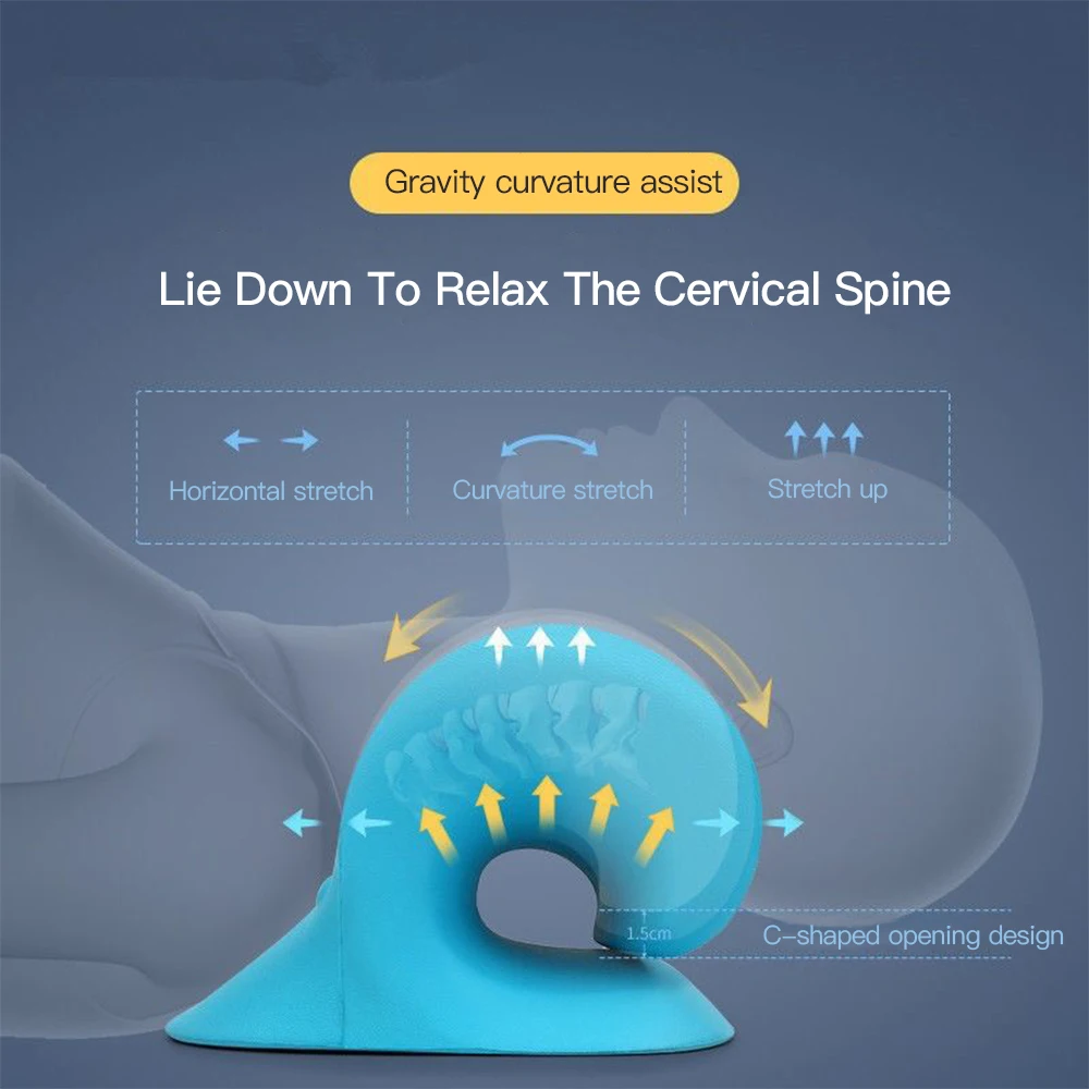 Cervical Spine Stretch - Gravity Muscle Relaxation Traction