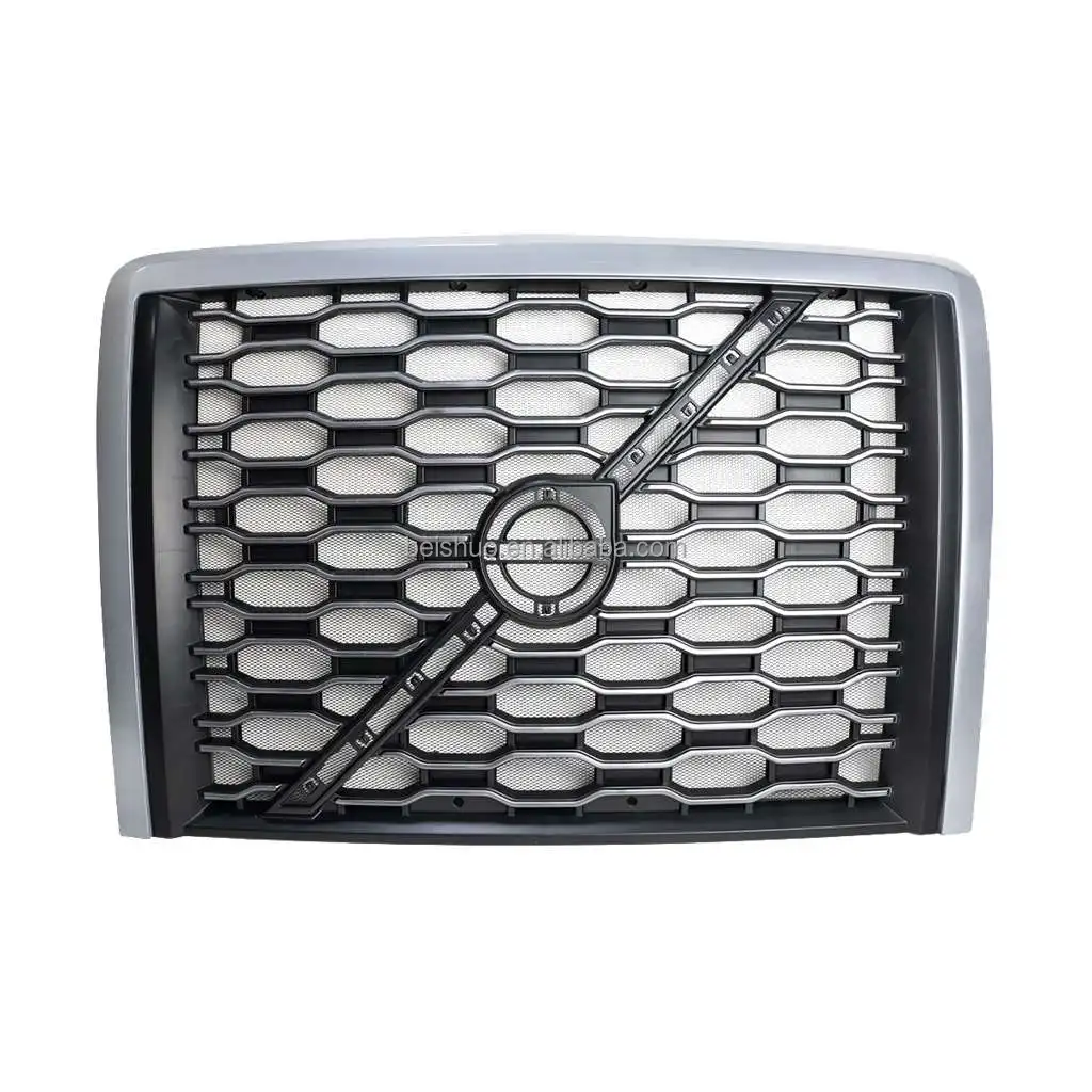 BS-V-103CH Chrome Grille with Bug Screen for 2018-2024 Volvo VNL Truck ...