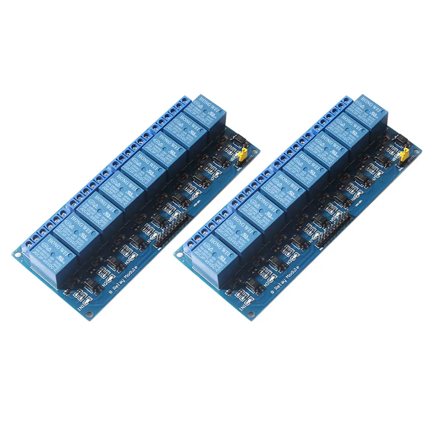 Quine 8-channel Adjustable Optocoupler Relay Module With Timing ...