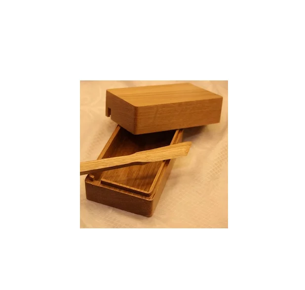 Wood Butter Box Farmhouse Rectangular Round Decorative Kitchen ...