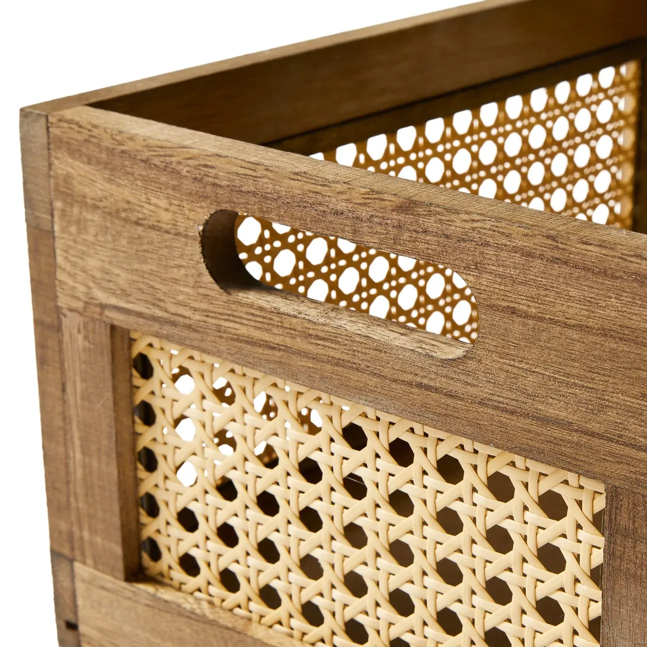 Wholesale Small Wood Rattan Cane Weave Storage Crate From Vietnam - Buy ...