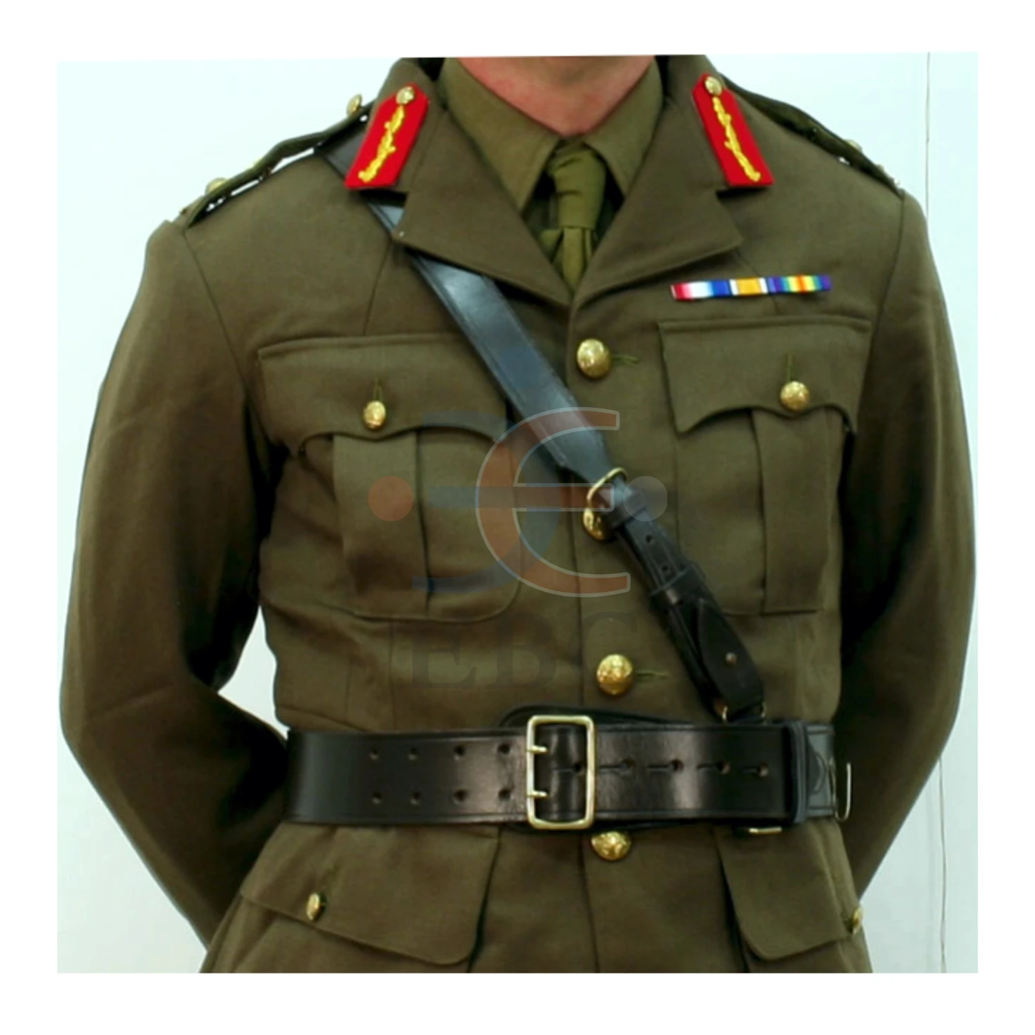 Genuine Leather Belts From Pakistan Made 2024 Ceremonial Sam Browne ...