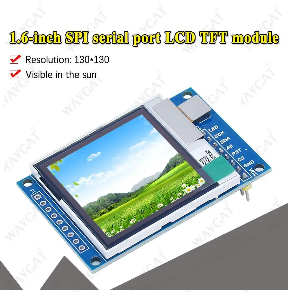 1.6 Inch OLED Display Module - TFT IPS OLED Transflective