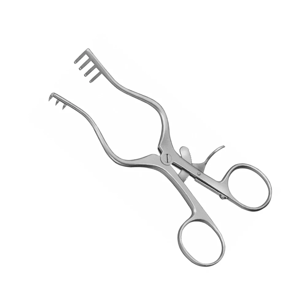 WEITLANER Retractor Self Retaining 130 mm 5 18" 3x4 Prongs Semi Sharp ...