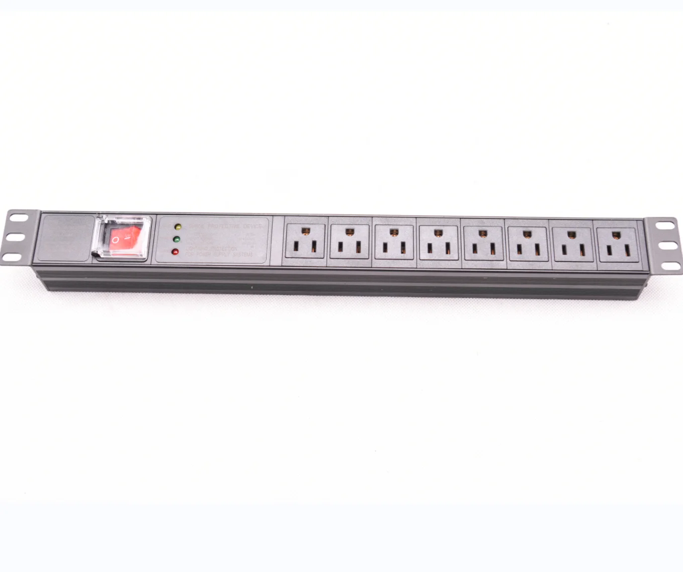 Power Distribution Units (PDU)19" 8 Ways US Type Outlets PDU With Three ...