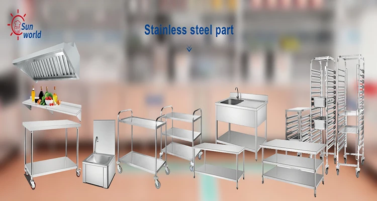 Commercial Kitchen Stainless Steel Storage Cabinet Work Bench Cabinet ...