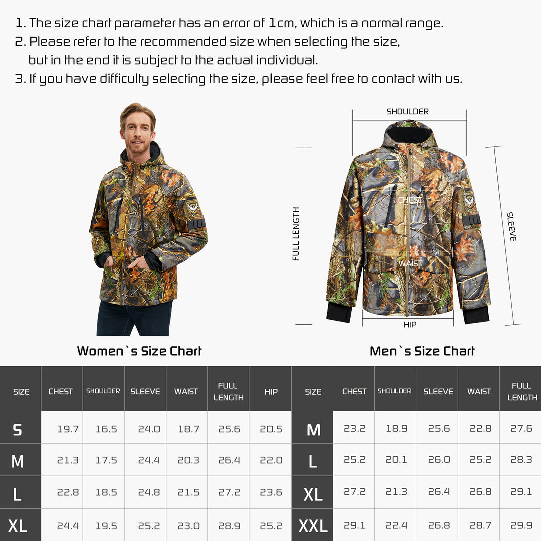 Custom Men Hunting Jacket With Hood Shell Fabric 100% Wool Zipper ...