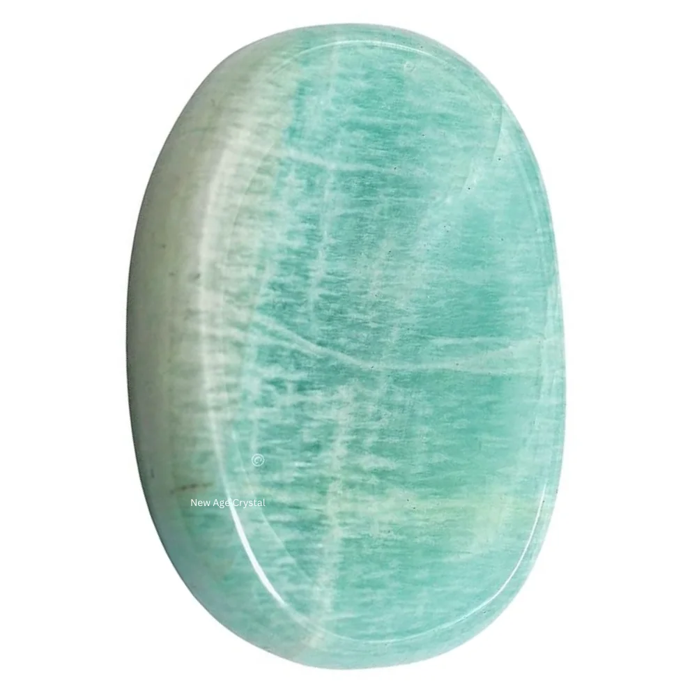 Handmade Amazonite Crystal Thumb Stone Worry Love Healing Semi-Precious Stone Crafts Wholesale ...