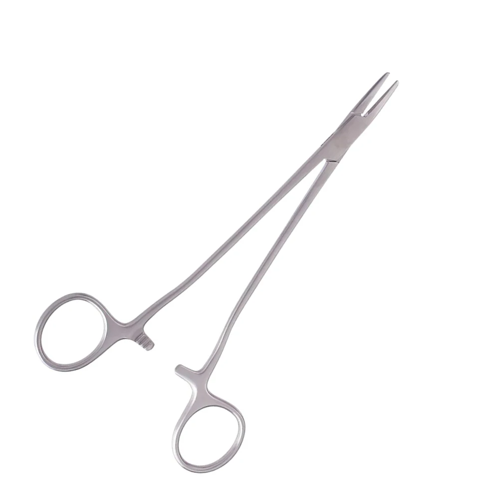 Surgical Operation Bozemann Needle Forceps Half Gold Curved Custom ...