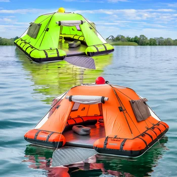 Large Inflatable Tent Rafts Floating Floating Tents Camping Outdoor ...