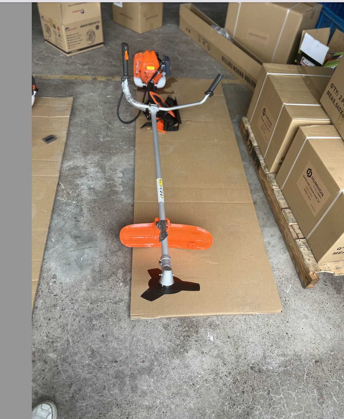 BISON Weed Wacker 43CC Brush Cutter G45 for Garden Use - 2-Stroke ...