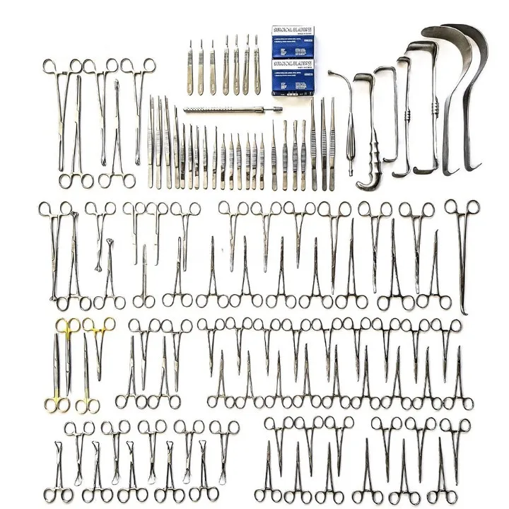 Basic Laparotomy Set Of Instruments - Buy 108 Laparotomy Instruments ...