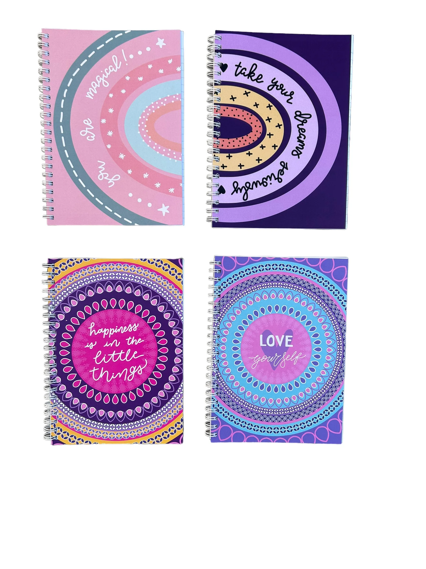 Notebook A5 Motivational Inspirational Comic Quotes Smile Yalla Design ...