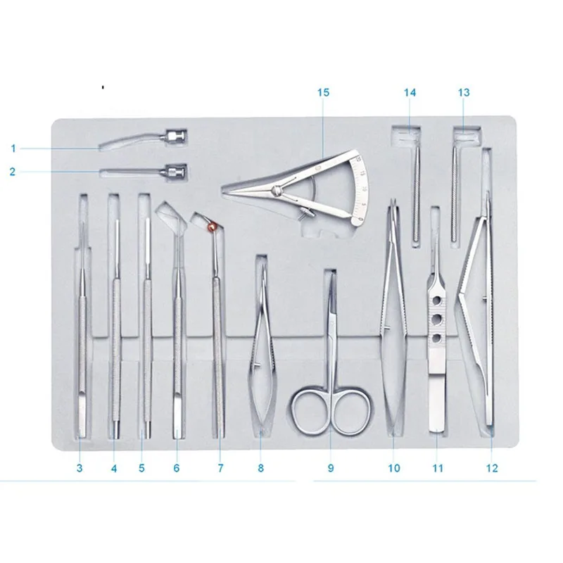Glaucoma Micro-Operation Instruments Set by KAHLU ORTHOPEDIC