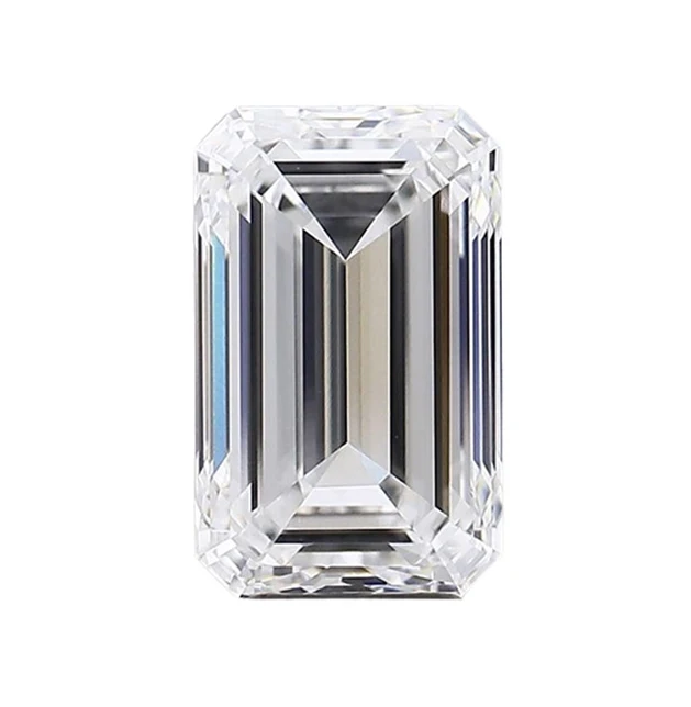 Emerald Cut F Color Vs1 Clarity 2.67 Carat Lab Grown Igi Certified Loose Diamonds For Pendant ...