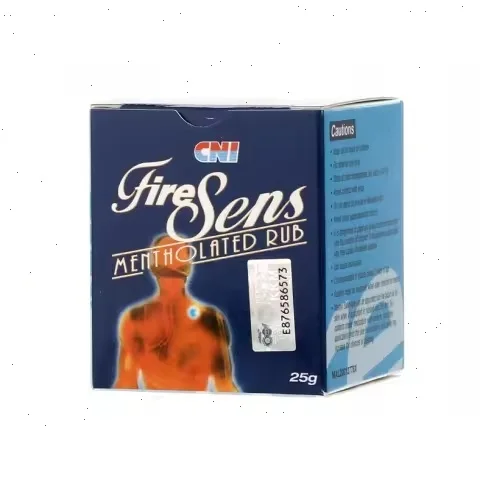 Cni Fire-sens Mentholated Rub 25g Reducing Exhausting Pain And ...