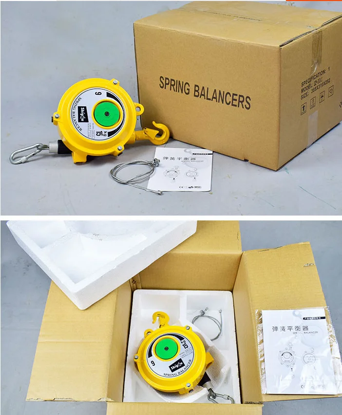 Assembly Tools Spring Balancer 3-5 Kg 80-100kg Weight Balance Multifunction 1kg To 200kg ...