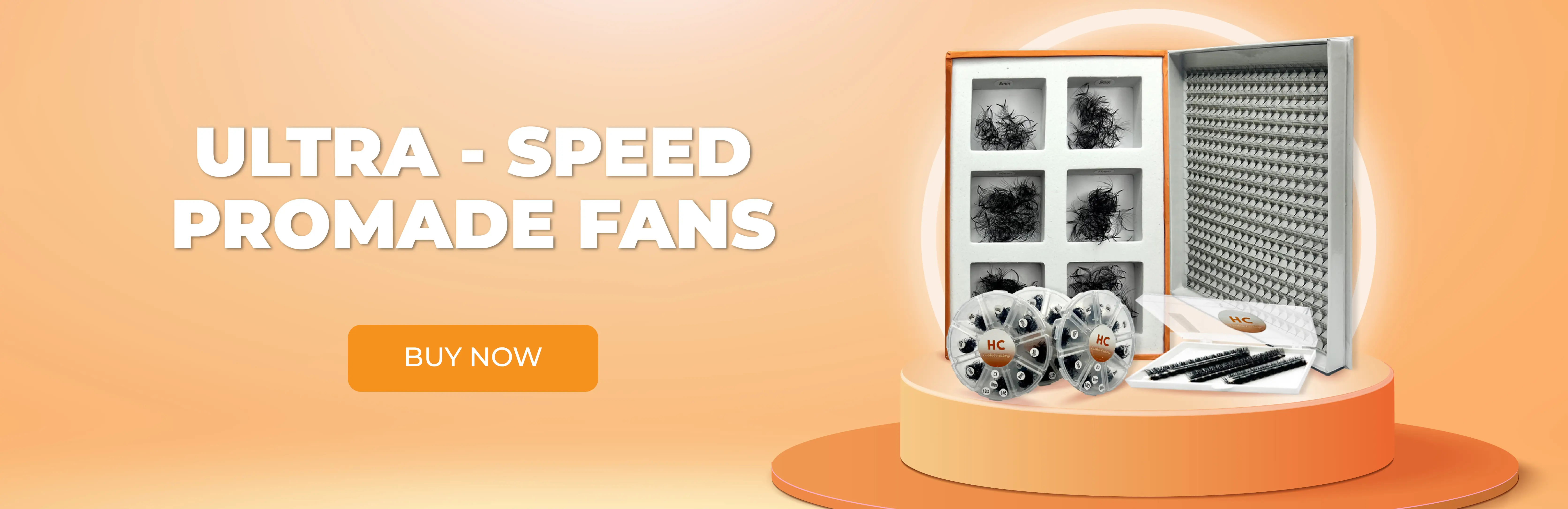 Promade Fans Mix 7 Length 1050 Fans 4d 5d Eyelash Lash Variety Soft ...