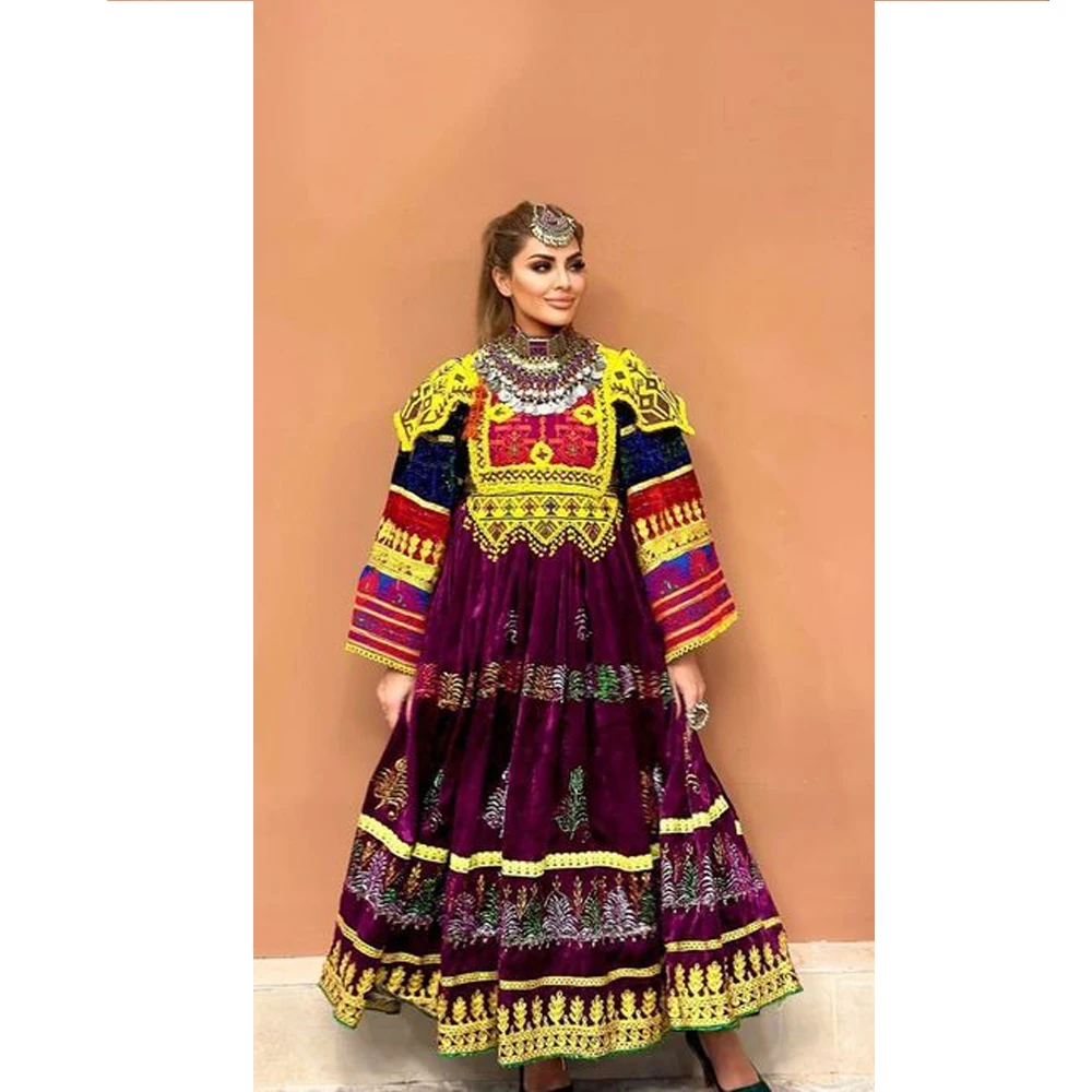 Kuchi Afghani Dress Afghani Suit Ethnic Afghan Traditional Kuchi Suits ...