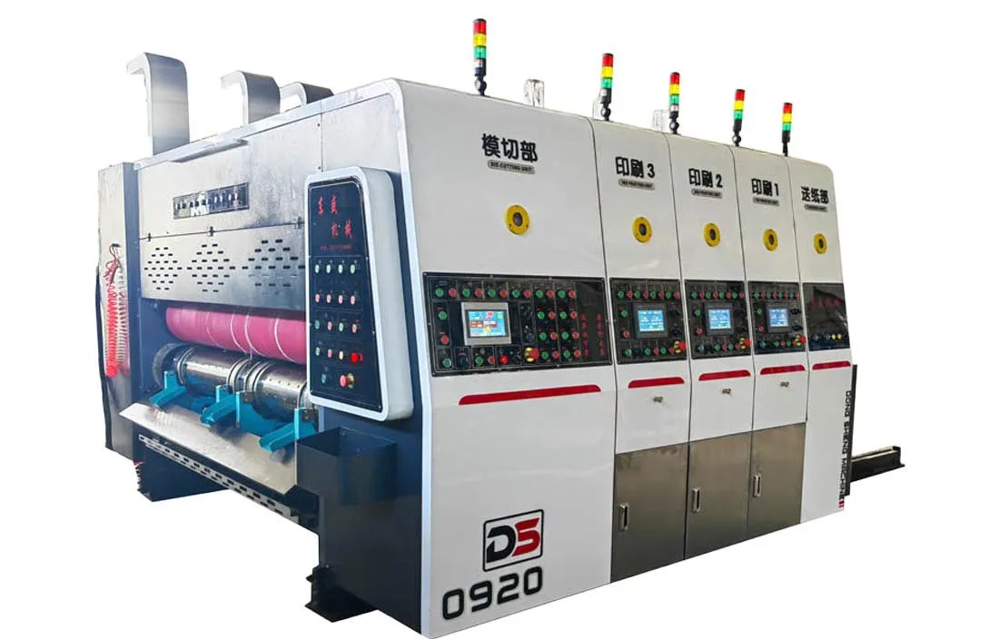 New Full-Automatic FFG Flexo Folder Gluer Machine Line for Carton Pizza ...