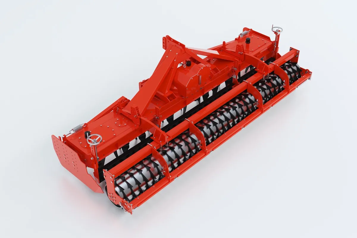 Disc Pto Driven Rotary Harrow Power Harrow True Vertical Tillage ...