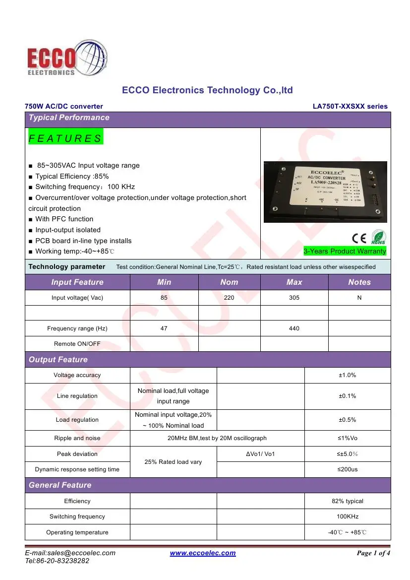 750w Ac-dc Full Brick 220vac To 24v - Buy 750w Full Brick Ac/dc ...