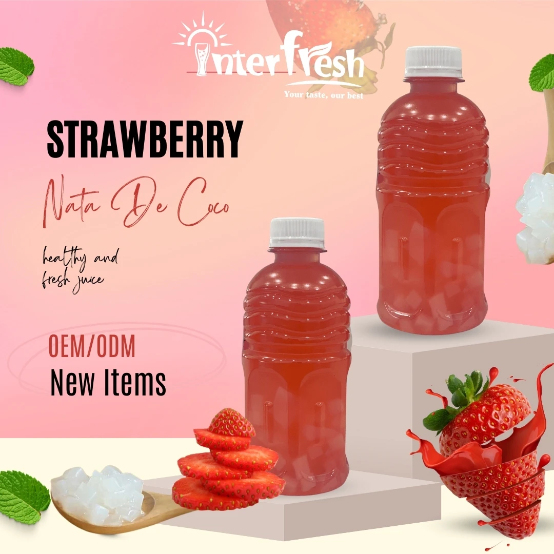 Fruit Juice Drink With Nata De Coco Oem Manufacture Interfresh Vietnam Nata De Coco Juice Fruit ...