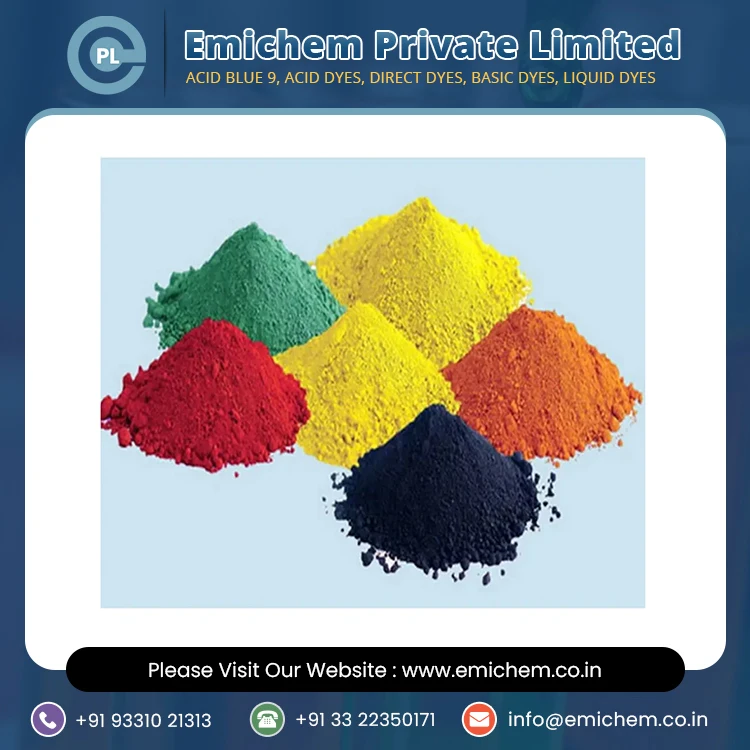 Premium Grade Acid Dyes for Textile and Paper Dyestuffs