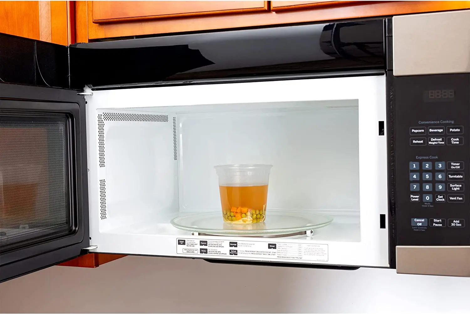 Microwavable Deli Cup Containers With Lid Plastic Food Storage Cups ...