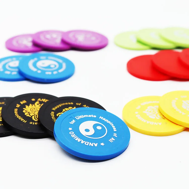 Round Token Iso14443a Mifare Classic 1k/4k S50 Disc Rfid Nfc Tag - Buy ...