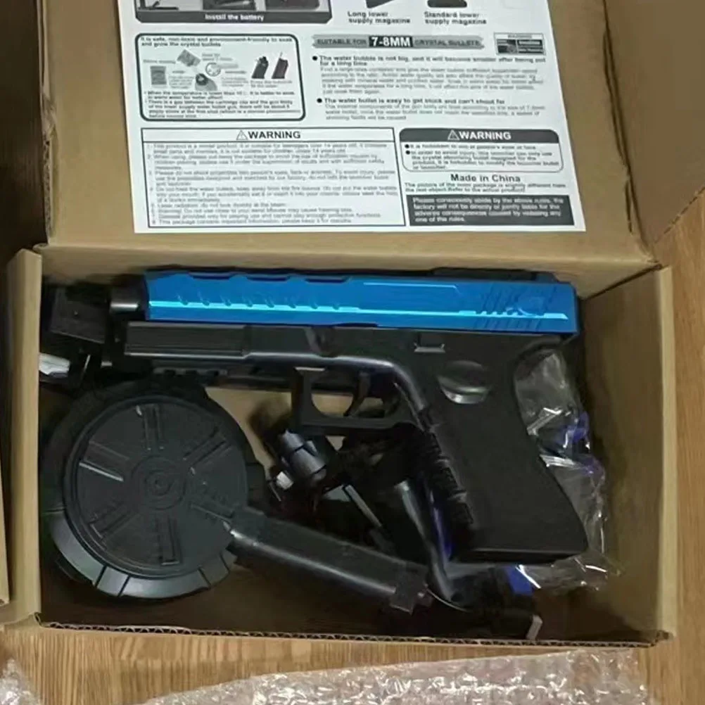 Dropshipping Outdoor Game Pistol Toy Gun Electric Toy Water Gel Bead ...