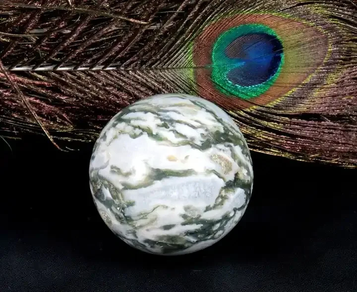 New Launched 2023 Tree Crystal Spheres Crystal Ball A Grade Natural ...