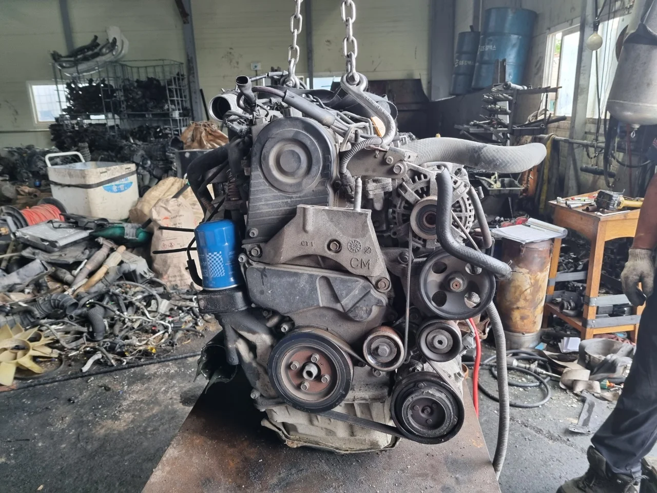D4eb 2.2 Used Diesel Engine For Santafe Cm - Buy 2.2 Santafe Diesel ...
