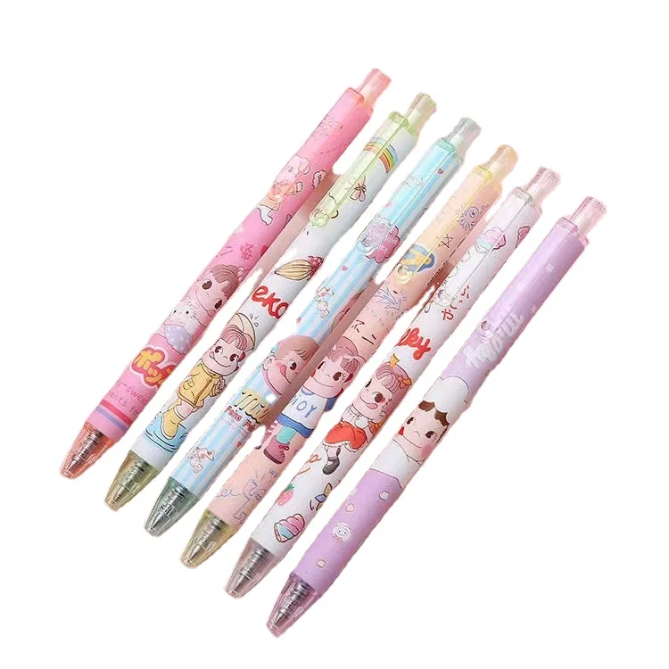 Cartoon Animals Gel Pen Signature Pens For Office School Writing ...