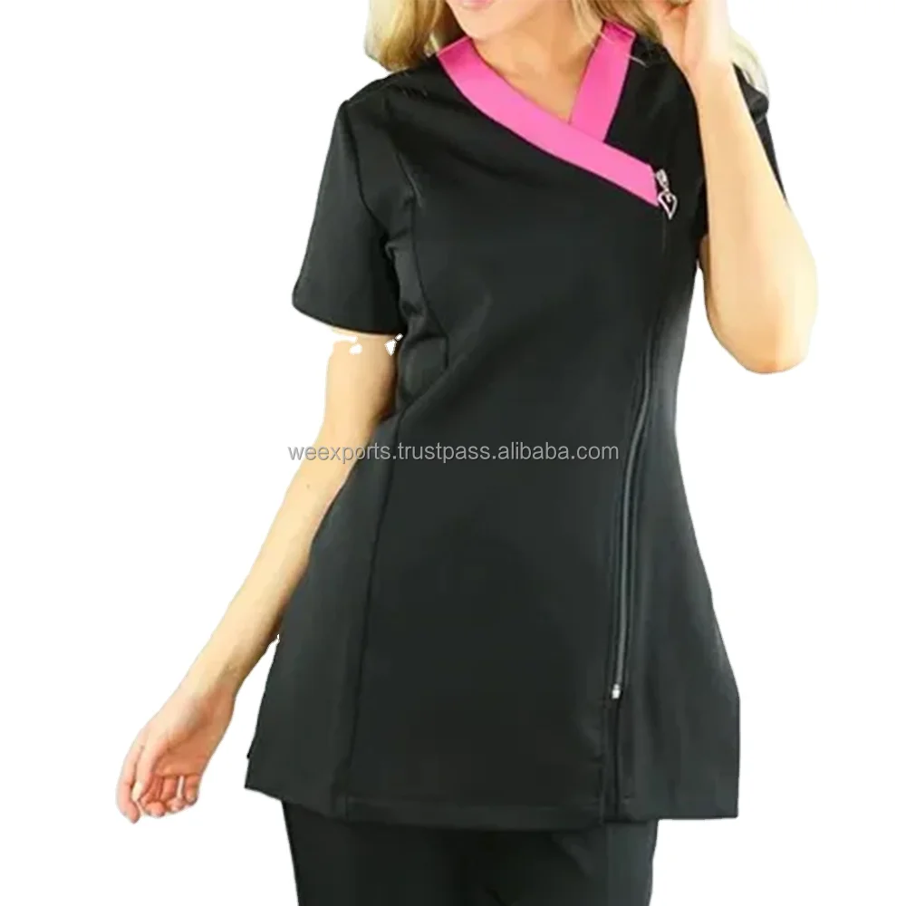 Beautician Work Wear Uniform Thai Massage Tunic Spa Uniforms Hotel ...